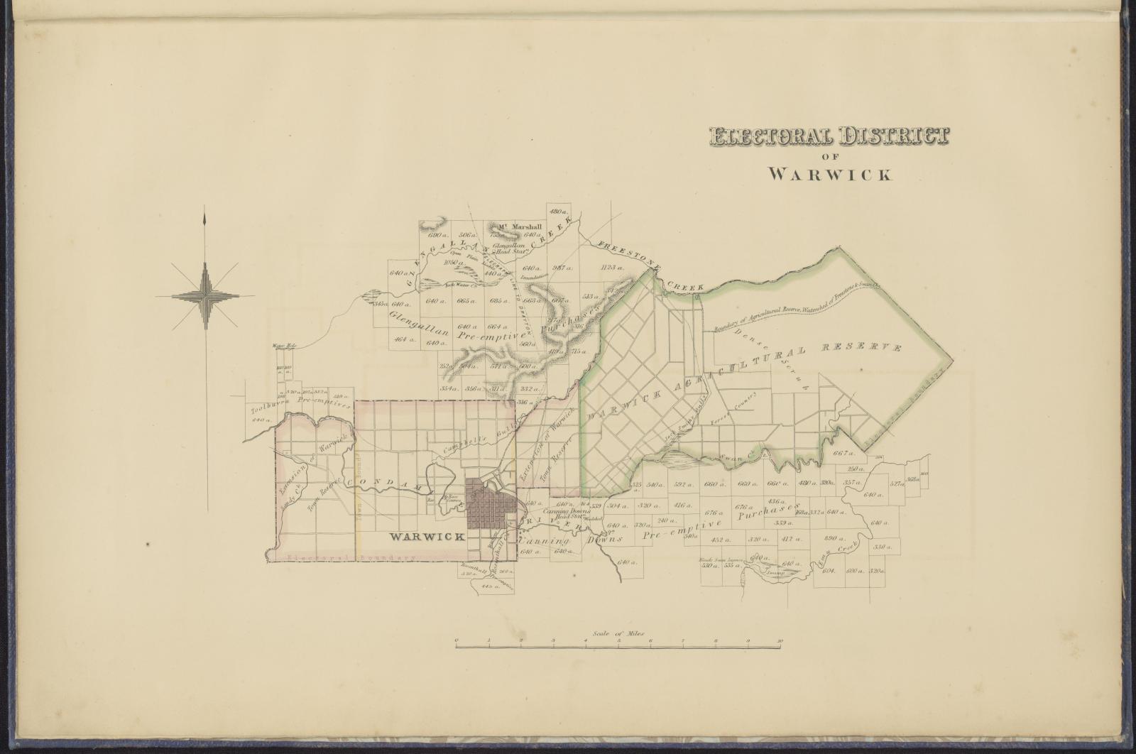 Electoral District of Warwick | Queensland Historical Atlas