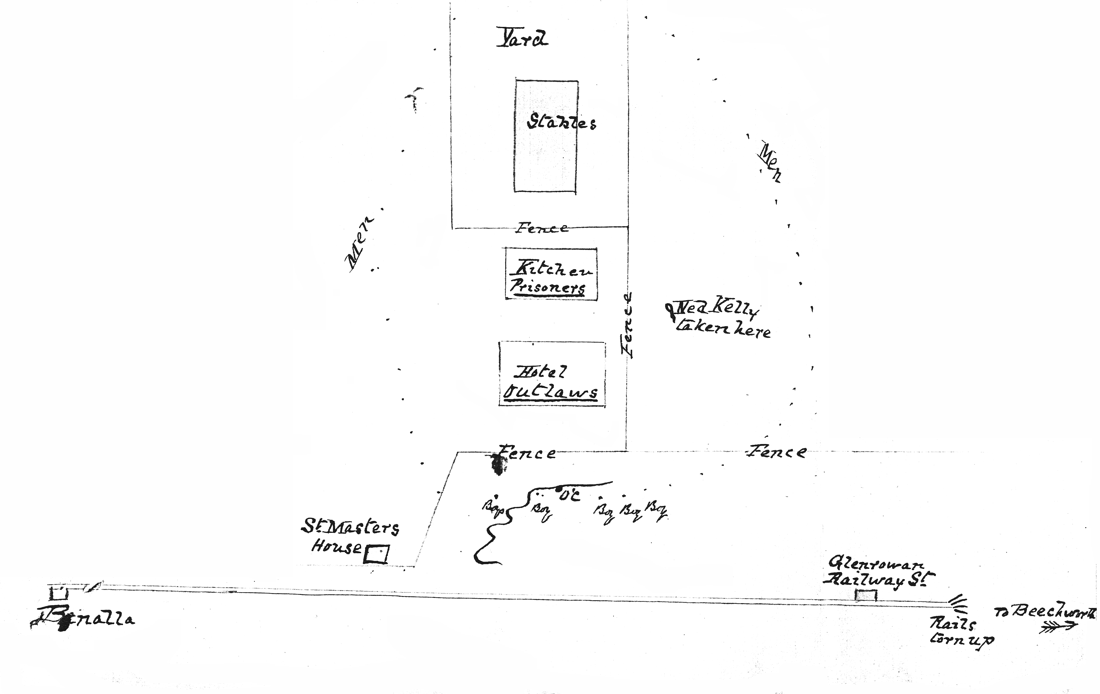Positioning of Queensland Native Police, Glenrowan, 1880 | Queensland ...