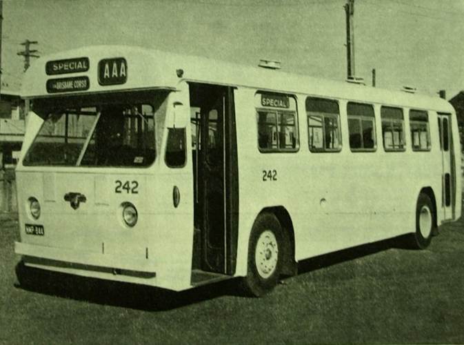 Brisbane bus, 1961 | Queensland Historical Atlas