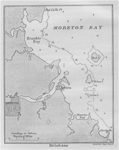 Site of Lytton fortifications, 1887 | Queensland Historical Atlas
