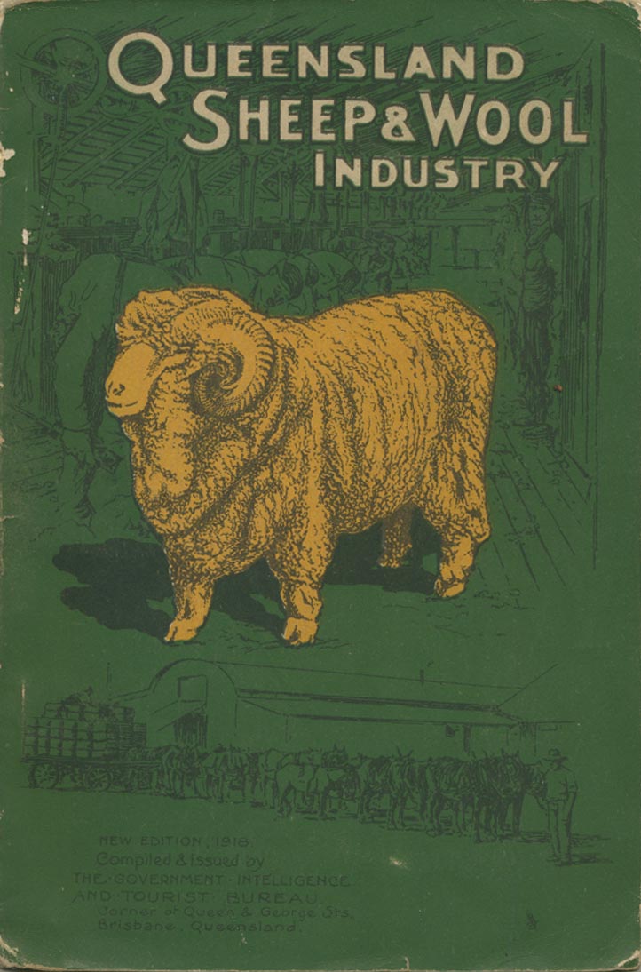 Queensland sheep and wool industry, 1918 | Queensland Historical Atlas