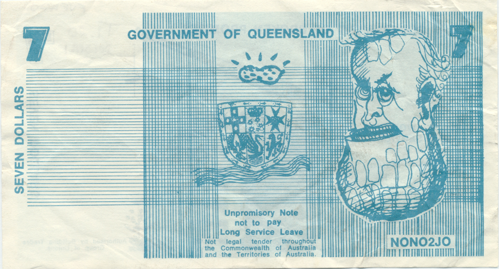 Seven dollar note, 1977 | Queensland Historical Atlas