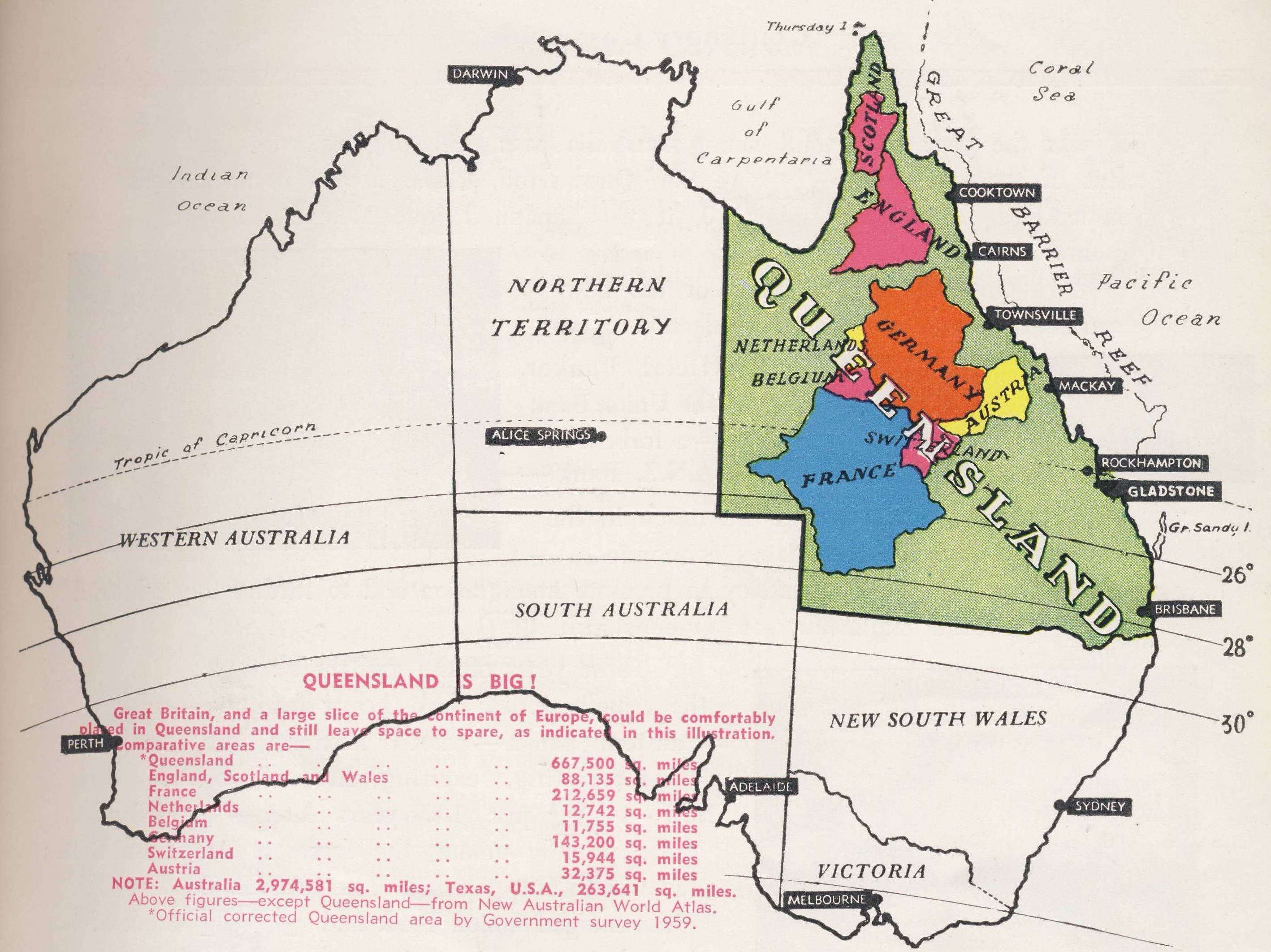 Scale Map Of Queensland Australia Australia: New South Wales,