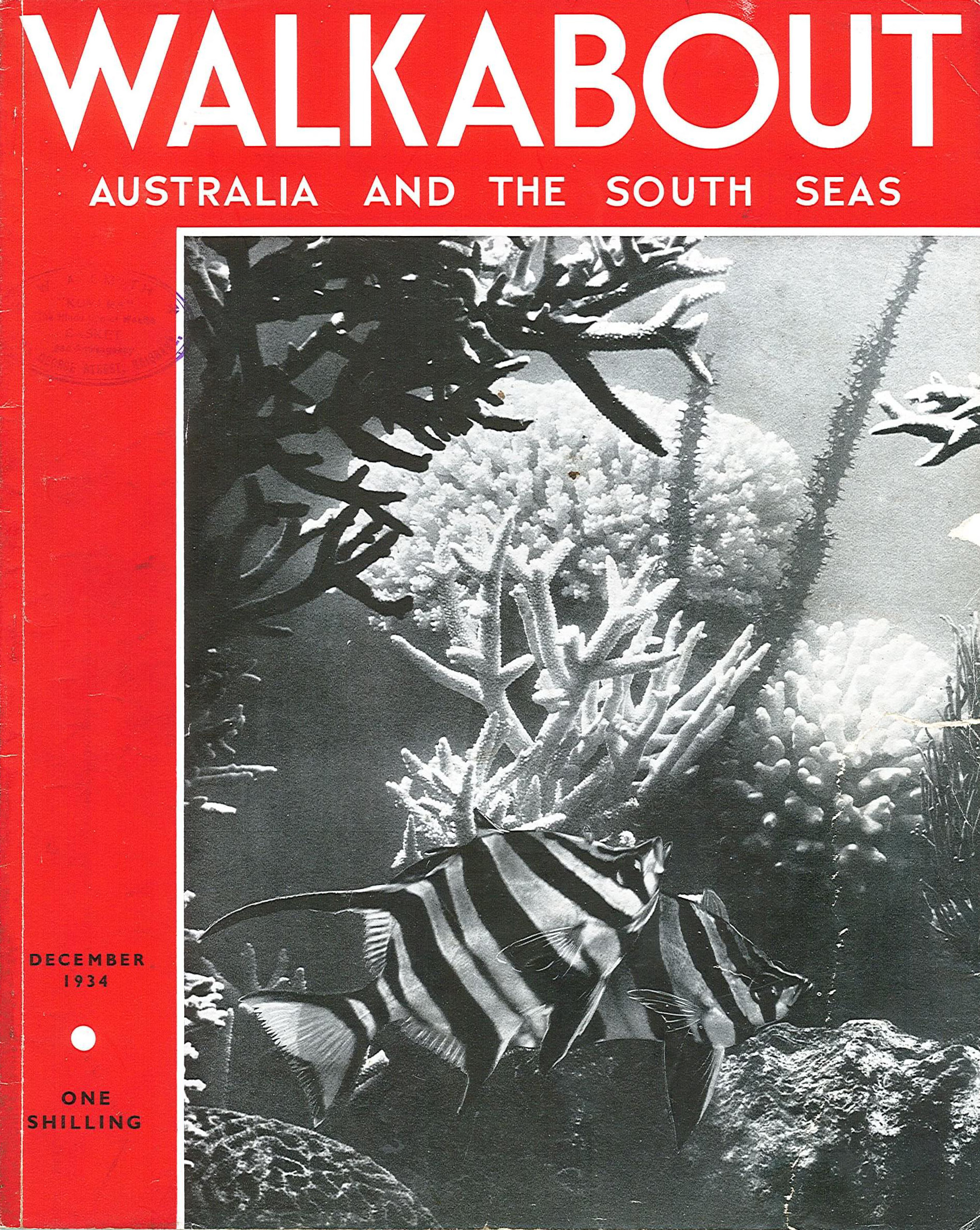 Walkabout cover, December 1934 | Queensland Historical Atlas