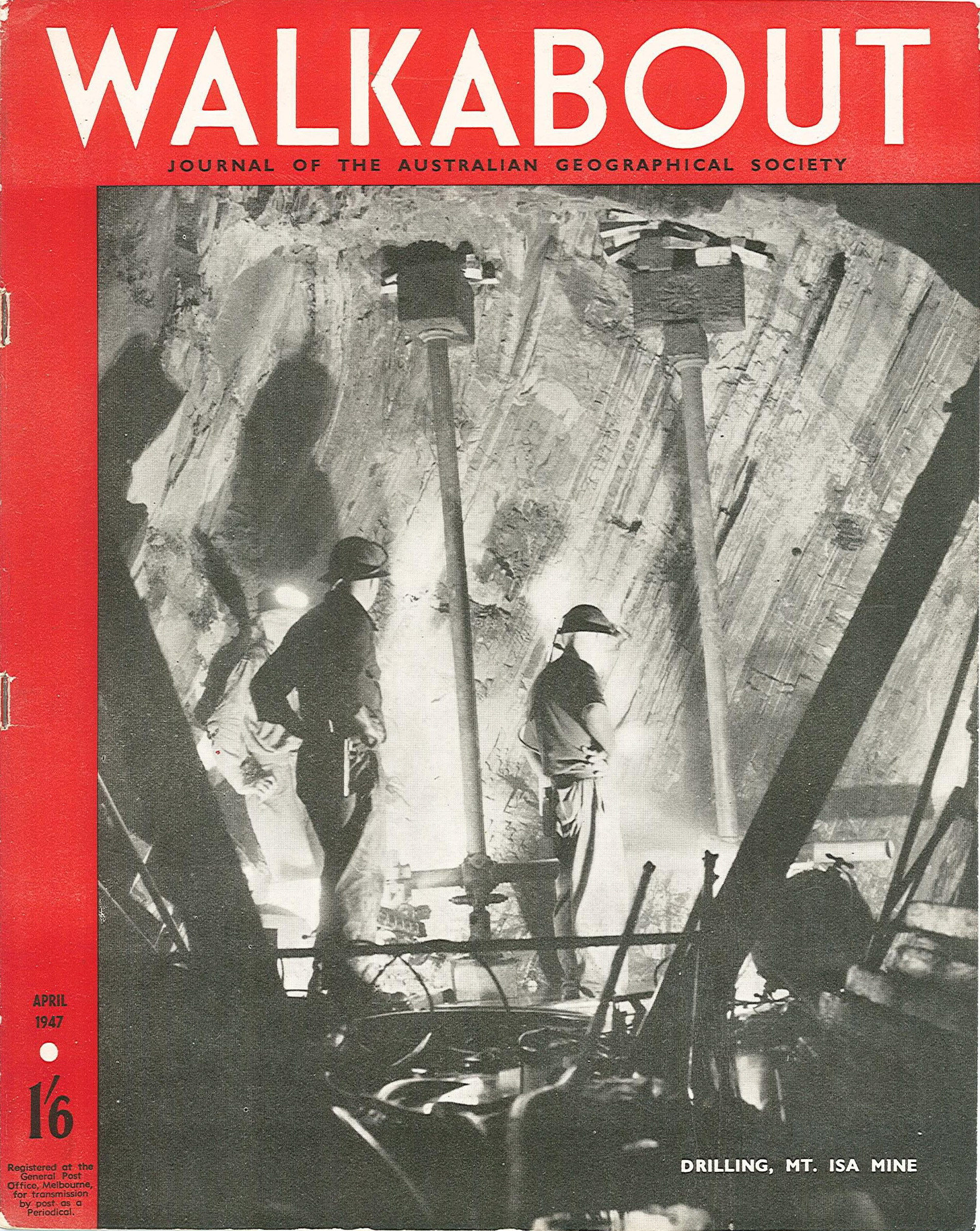 Walkabout cover, April 1947 | Queensland Historical Atlas