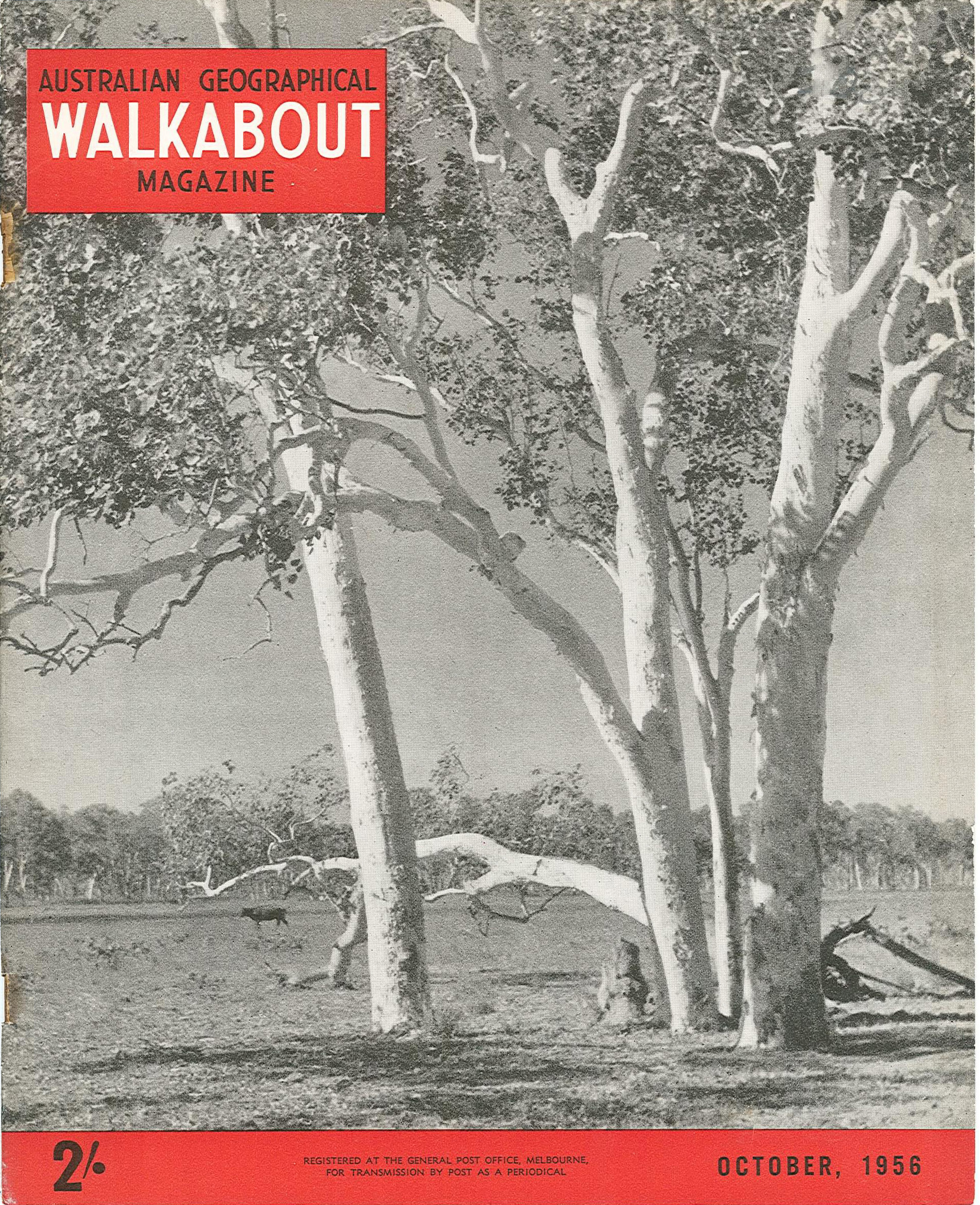 Walkabout cover, October 1956 | Queensland Historical Atlas