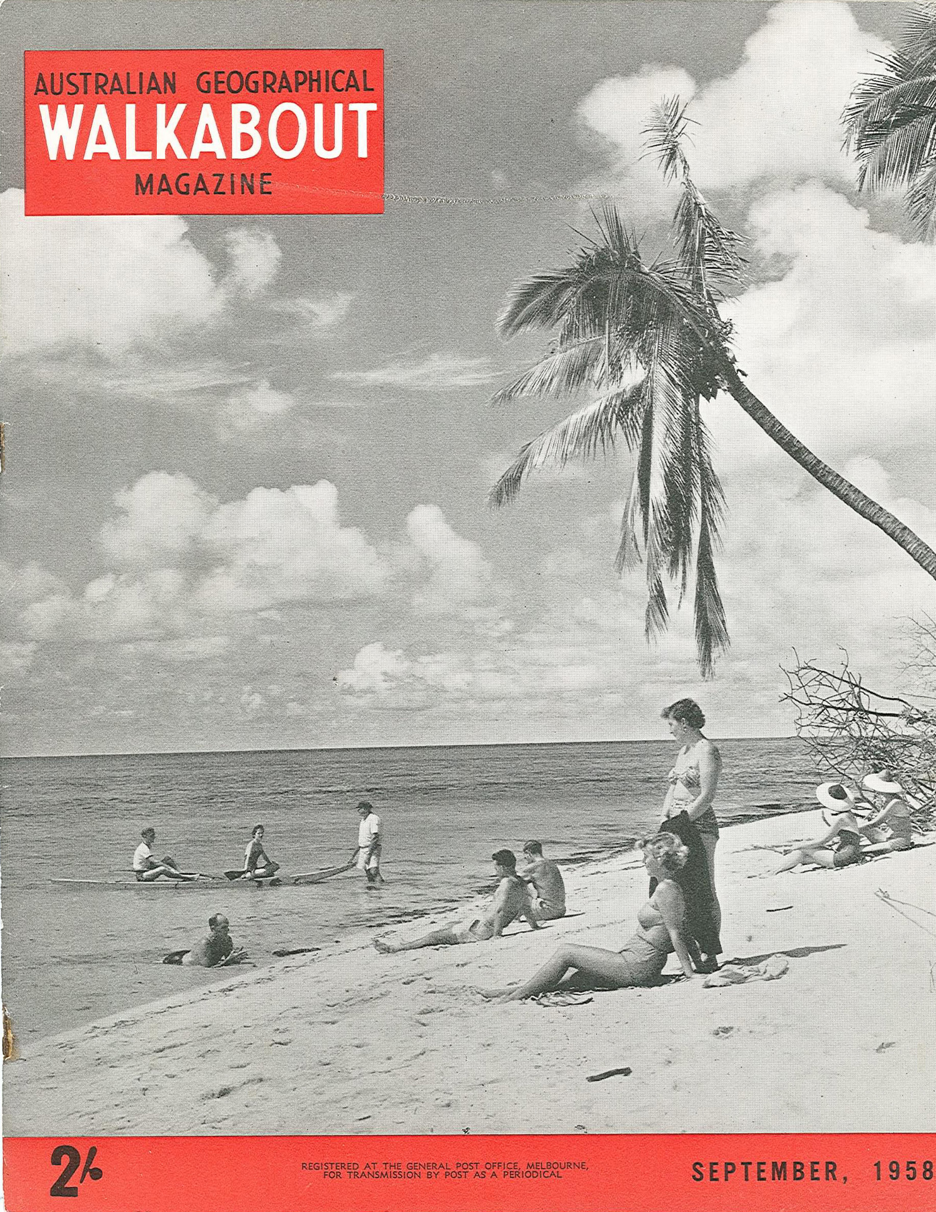 Walkabout cover, September 1958 | Queensland Historical Atlas