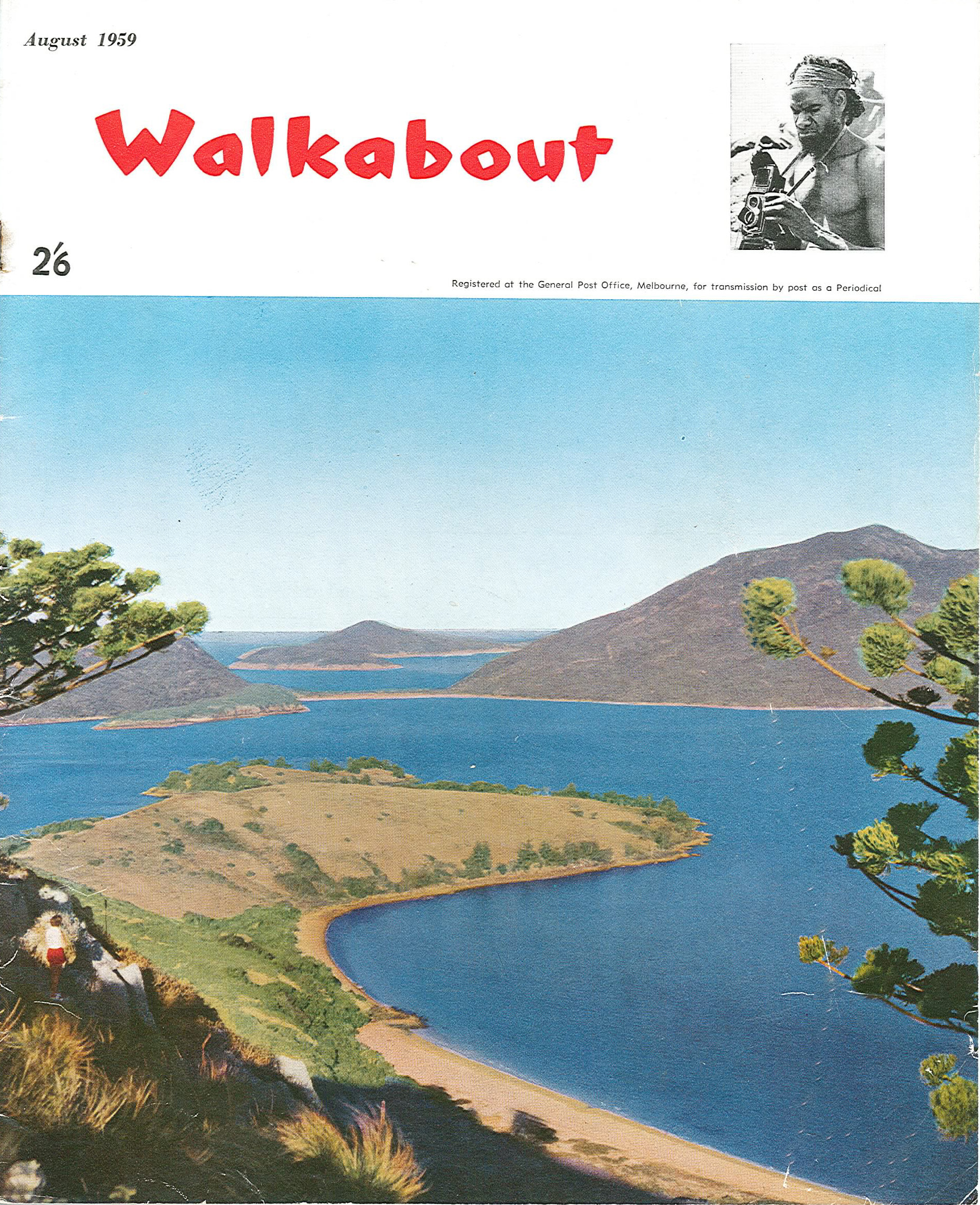 Walkabout cover, August 1959 | Queensland Historical Atlas