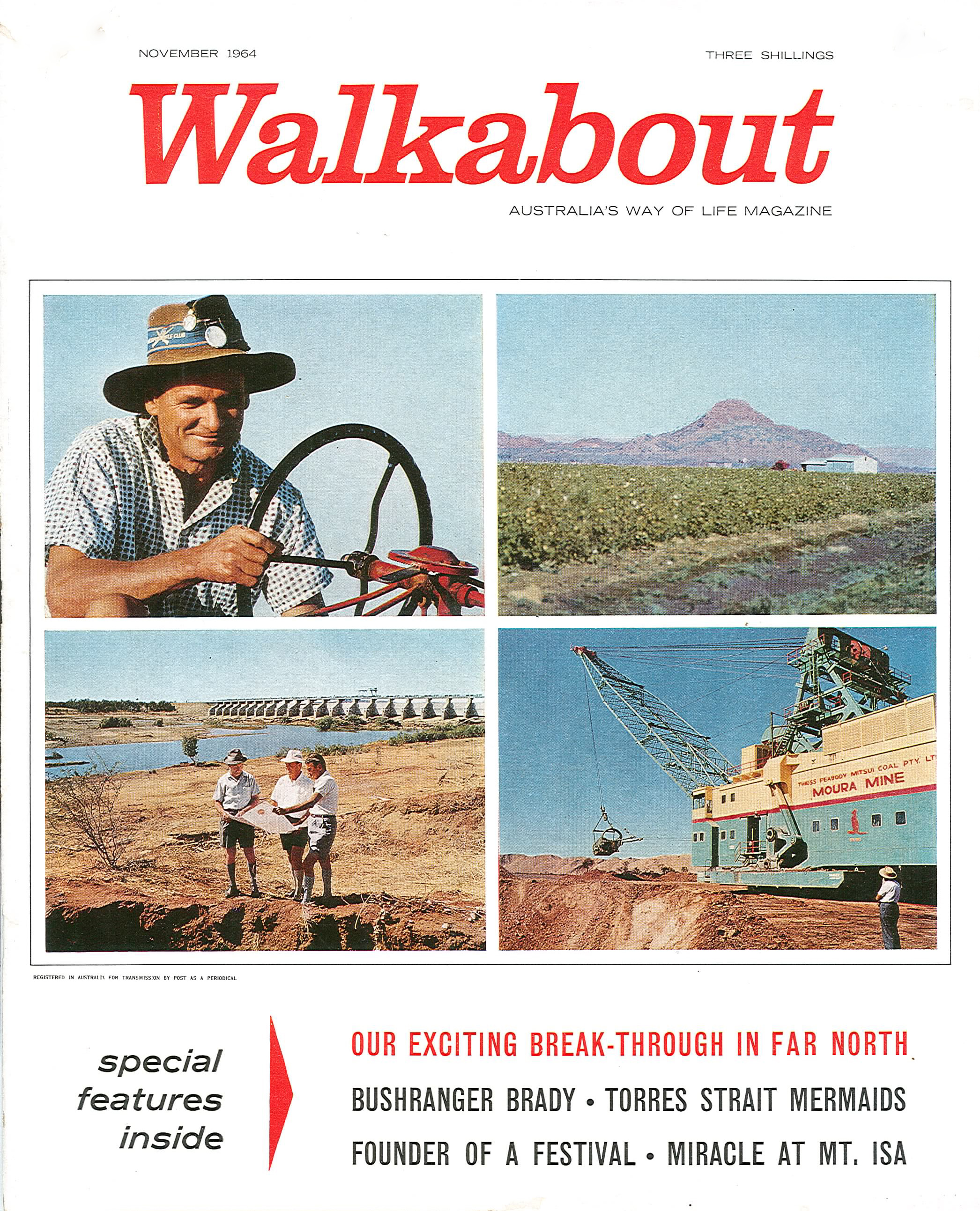 Walkabout cover, November 1964 | Queensland Historical Atlas