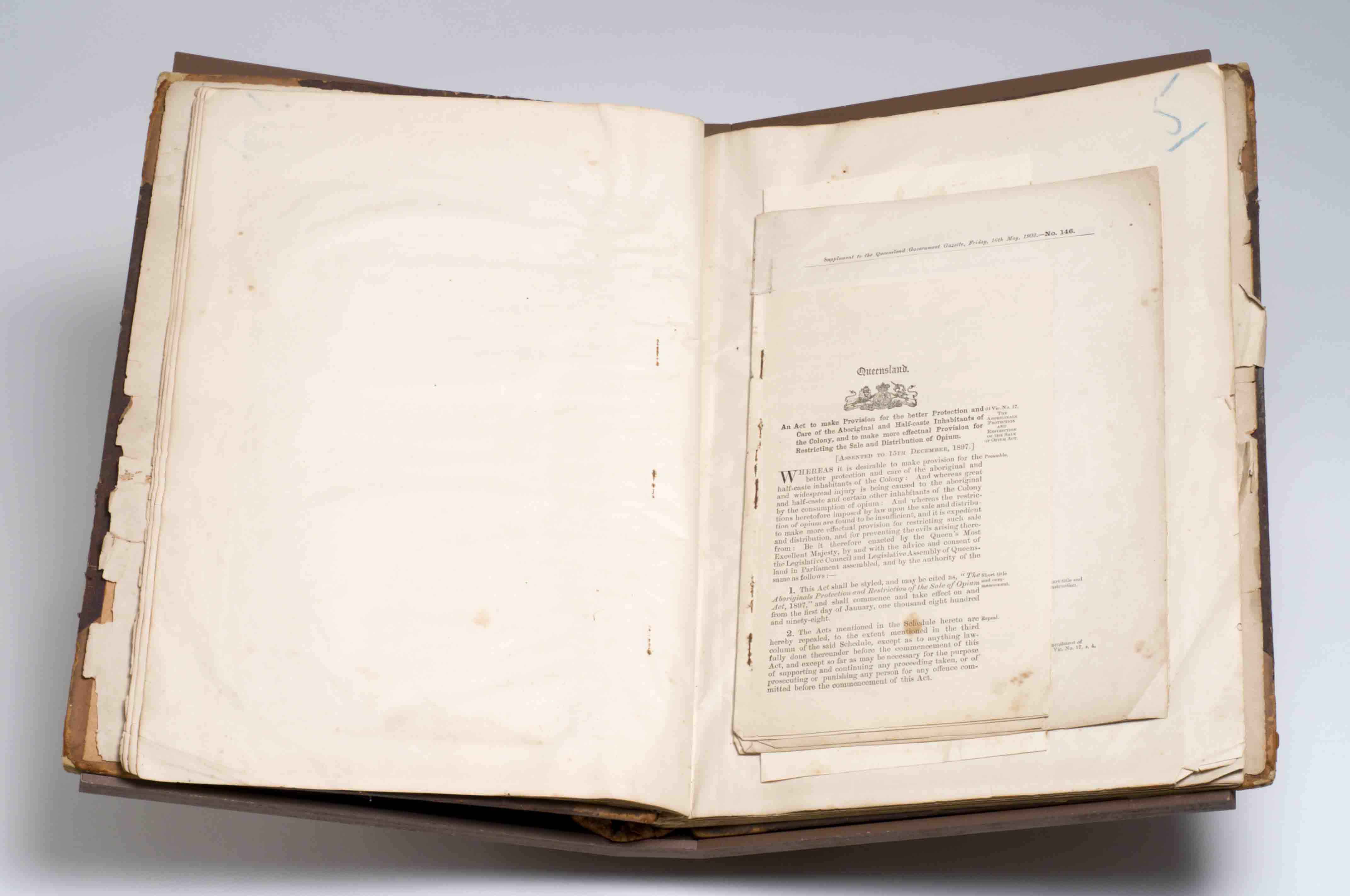 Book of Acts | Queensland Historical Atlas