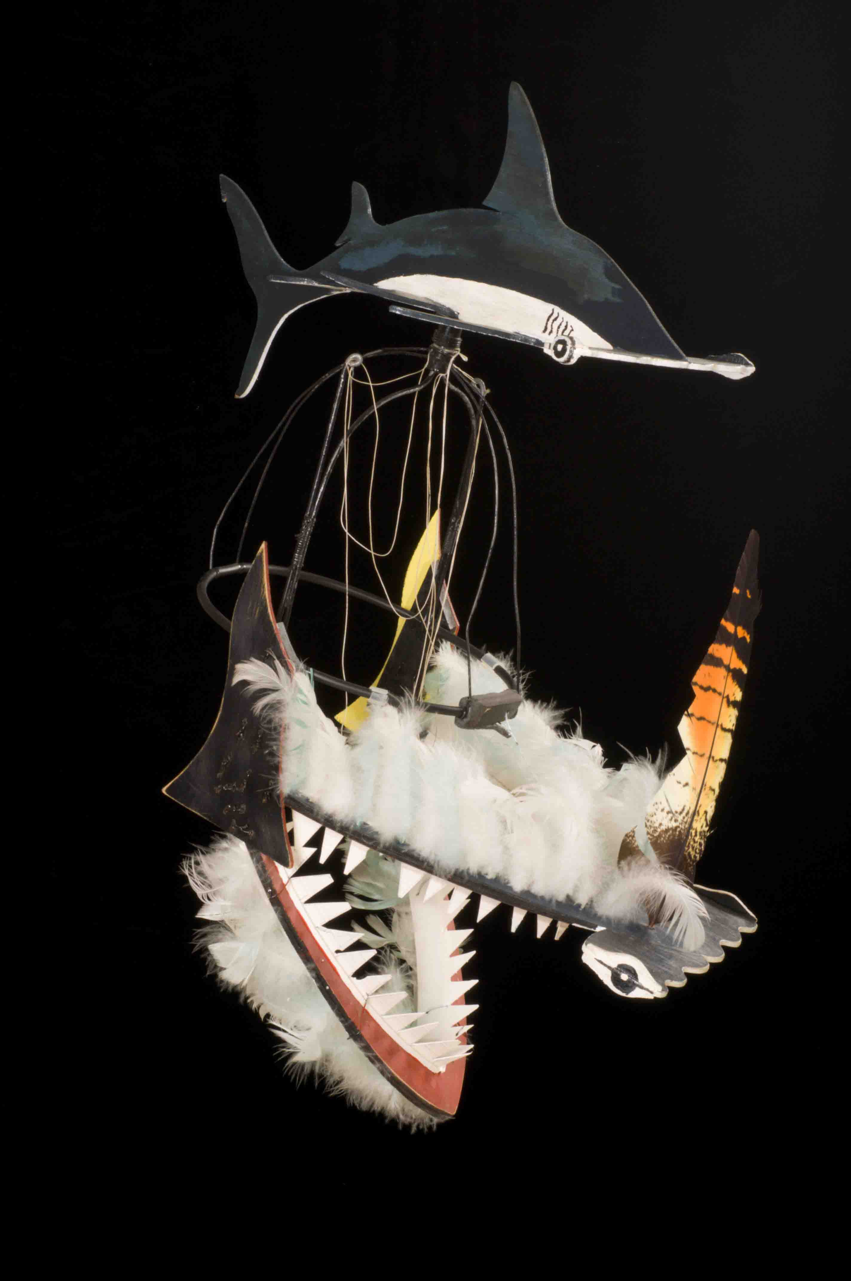 Shark dance headdress, 1989 | Queensland Historical Atlas