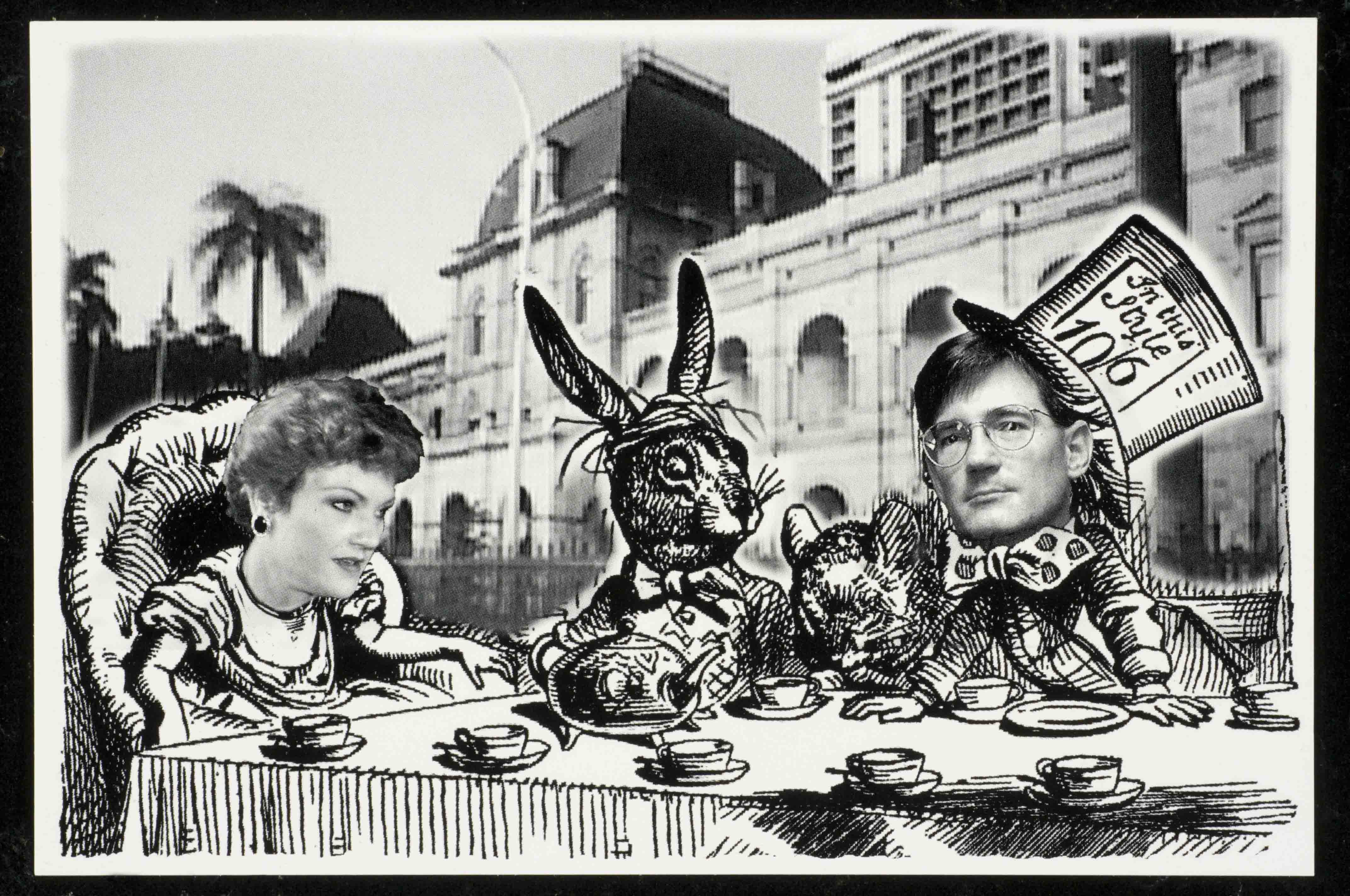 Anti-One Nation postcard, 1998 | Queensland Historical Atlas